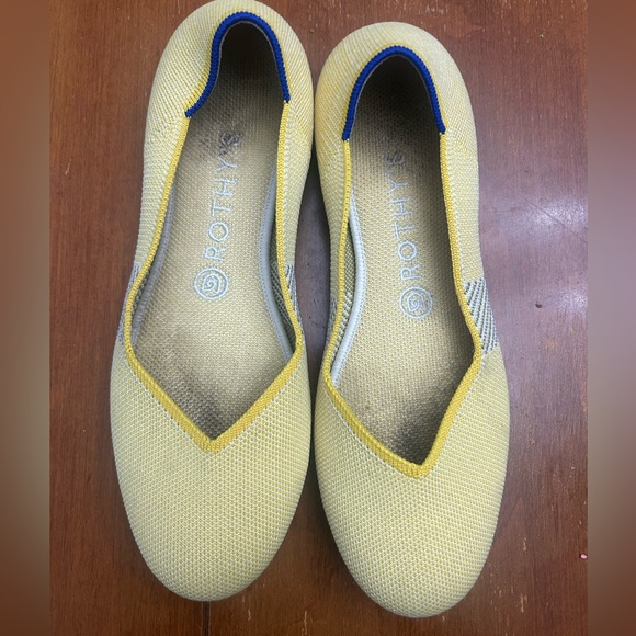 Rothy's | Shoes | Yellow Rothys Size 9 | Poshmark